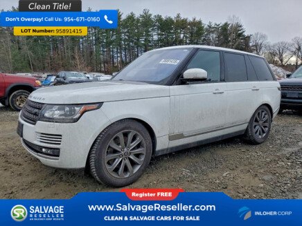 2016 Land Rover Range Rover for sale near Coconut Creek, Florida 33073 ...